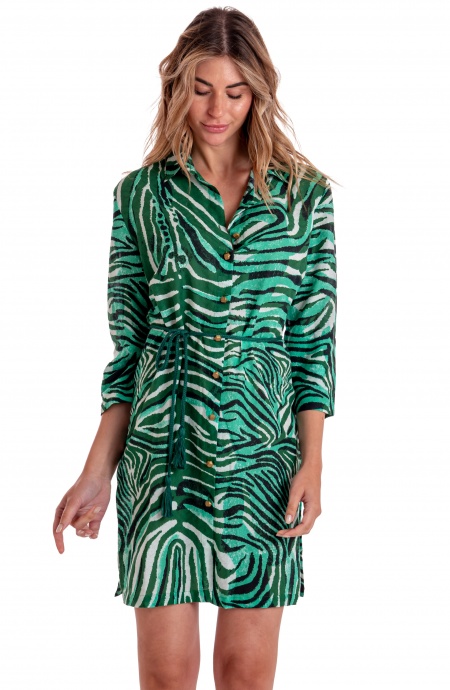 ROBE cheap CHEMISIER IMPRIM Z BR